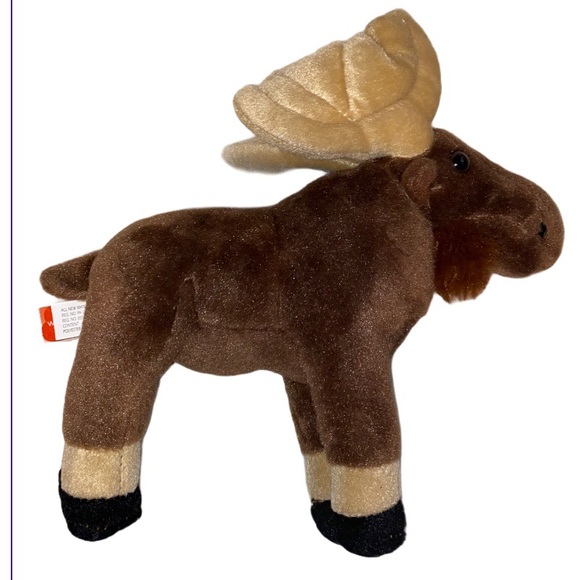 Wild Republic | Toys | 9 Wild Republic Realistic Brown Bull Moose Plush ...
